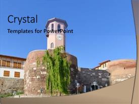 Ankara Castle Ankara Turkey PPT template 11 | CrystalGraphics
