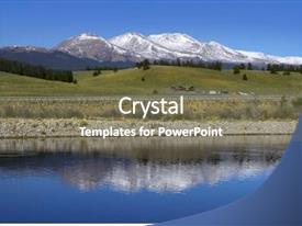 Aspen Mountain Mt Elbert Peak In Colorado PPT template 10 | CrystalGraphics