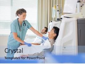 Health Dialysis Assisting Patient Undergoing PPT template 66 ...