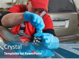 Automobile Windshield Glass Repair Service PPT template 25 ...