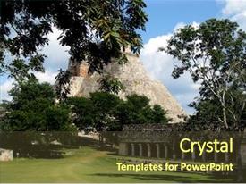 Aztec Background Discover Of The Mayan Pyramid PPT template 90 ...