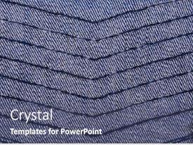 Background Jeans Denim Fabric PPT template 60 | CrystalGraphics