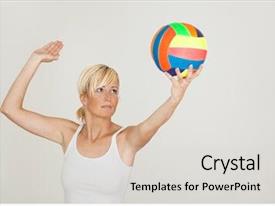 Ball Preparing For Shooting Them PPT template 36 | CrystalGraphics