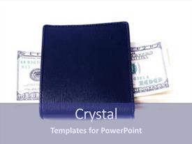 Banknotes Of Dollar Business Finance PPT template 4 | CrystalGraphics
