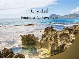 Beautiful Landscapes In Oahu Island PPT template 24 | CrystalGraphics