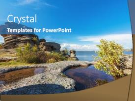 Bizarre Forms Of Weathering PPT template 69 | CrystalGraphics