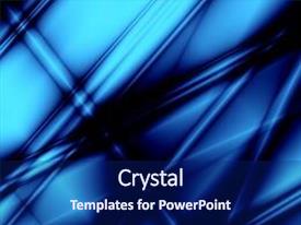 Blue Fantasy Background PPT template 6 | CrystalGraphics
