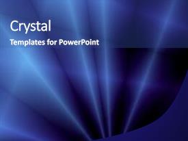 Blue Fantasy Background PPT template 57 | CrystalGraphics