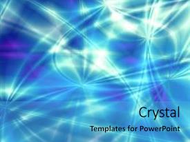 Blue Fantasy Background PPT template 70 | CrystalGraphics