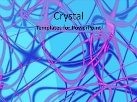 Blue Pink Fantasy Background PPT template 81 | CrystalGraphics