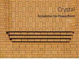 Brick Wall Of A Building PPT template 26 | CrystalGraphics