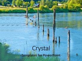 Bridge Remains PPT template 20 | CrystalGraphics