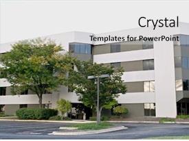 Building Parking Lot Business Corporation PPT template 10 | CrystalGraphics