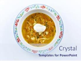 Cabbage Soup With Sour Cream PPT template 25 | CrystalGraphics
