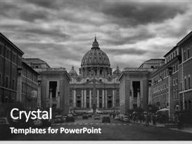 Christian Cars View Of St Peter's Cathedral PPT template 77 ...