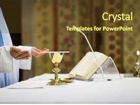 Holy Mass Catholic Eucharist PPT template 96 | CrystalGraphics