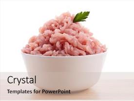 Chicken Minced Meat PPT template 94 | CrystalGraphics
