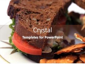 Chicken Salad Sandwich On Multi PPT template 8 | CrystalGraphics