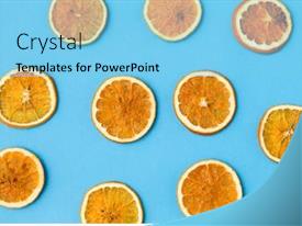 Christmad Winter And Citrus Concept PPT template 13 | CrystalGraphics
