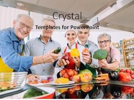 Class In Training Kitchen Learning PPT template 98 | CrystalGraphics