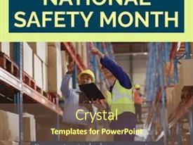 Composition Of National Safety Month PPT template 91 | CrystalGraphics