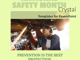 Composition Of National Safety Month PPT template 35 | CrystalGraphics