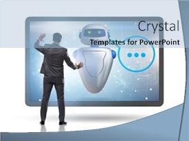 Concept Of Chat Bot PPT template 89 | CrystalGraphics