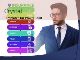 Insurance Concept Of Various Types PPT template 81 | CrystalGraphics
