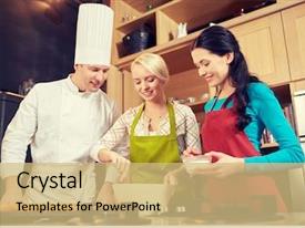 Cooking Class Culinary Bakery Food PPT template 26 | CrystalGraphics