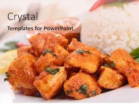 Curry Chicken And Rice PPT template 70 | CrystalGraphics