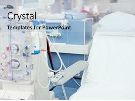 Dialysis Equipment In An Interior PPT template 83 | CrystalGraphics