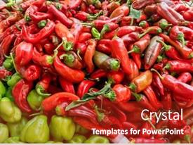 Different Types Of Pepper PPT template 24 | CrystalGraphics
