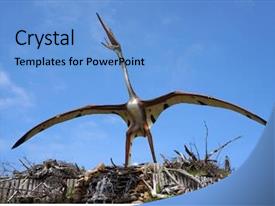 Dinosaur In Jurassic Park PPT template 98 | CrystalGraphics