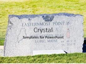 Easternmost Point Of The Usa PPT template 80 | CrystalGraphics