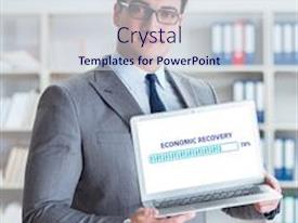 Economic Recovery Concept PPT template 72 | CrystalGraphics
