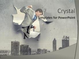 Effect Of Torn Paper PPT template 99 | CrystalGraphics