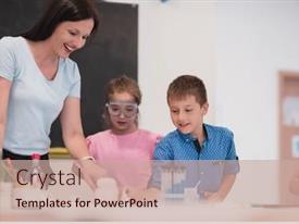 Elementary School Science Classroom Enthusiastic PPT template 35 ...