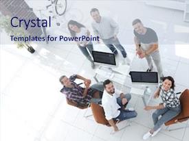 Employment Economy View Of The Top Young PPT template 14 | CrystalGraphics