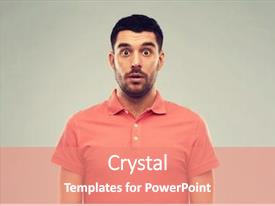 Eye Scary Emotion Advertisement And People Concept PPT template 13 ...