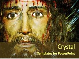 Via Crucis Figure Of Jesus PPT template 4 | CrystalGraphics
