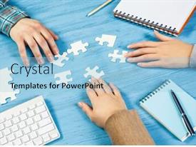 Finally Finding Solution PPT template 54 | CrystalGraphics