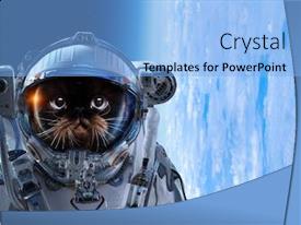 First Trip To Space Mixed PPT template 80 | CrystalGraphics