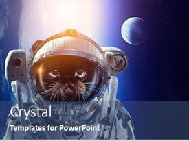 First Trip To Space Mixed PPT template 74 | CrystalGraphics