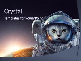 First Trip To Space Mixed PPT template 3 | CrystalGraphics