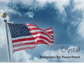 Flag Of The United States PPT template 18 | CrystalGraphics