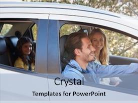 Free Safety Happy Young Family With Two PPT template 12 | CrystalGraphics