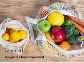 Free Fresh Fruits And Vegetables PPT template 59 | CrystalGraphics