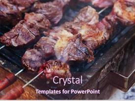 Fresh Raw Turkey Fillet Steak PPT template 56 | CrystalGraphics