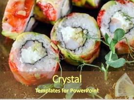 Fusion Sushi PPT template 2 | CrystalGraphics