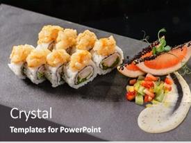 Fusion Sushi PPT template 97 | CrystalGraphics